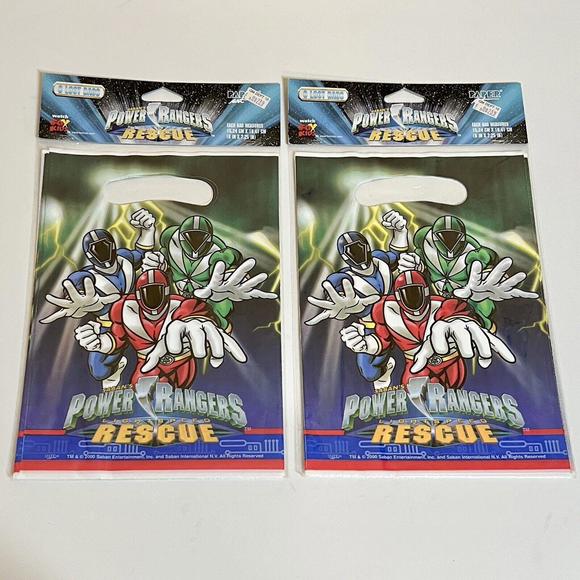 Power Ranger | Party Supplies | Vtg Power Ranges Lightspeed Rescue ...